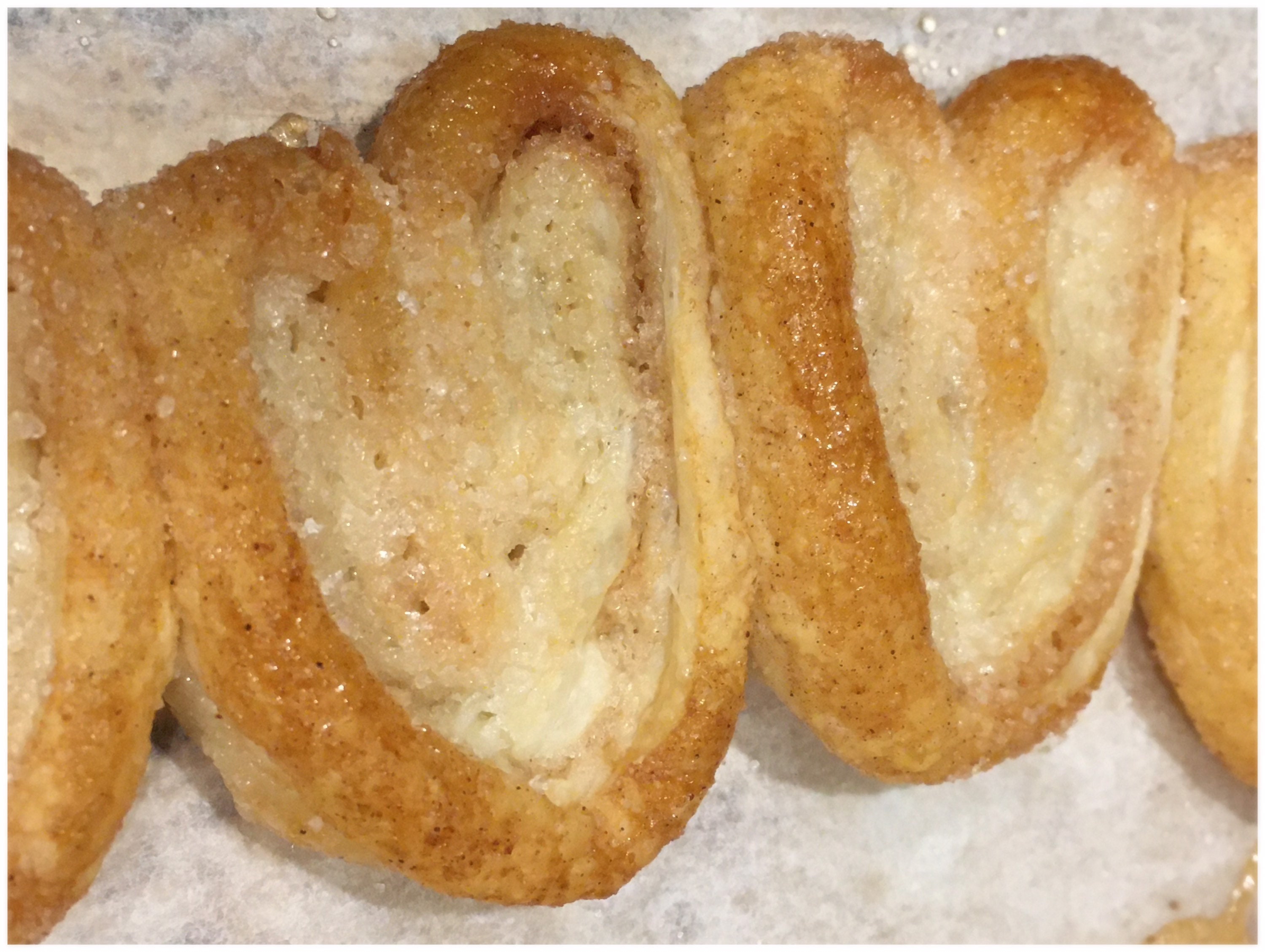 2 Dozen /24 Elephant Ears ,sweet Palmiers French Cookies, Sweet ...