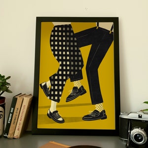 Ska A3 Illustration Print | Etsy