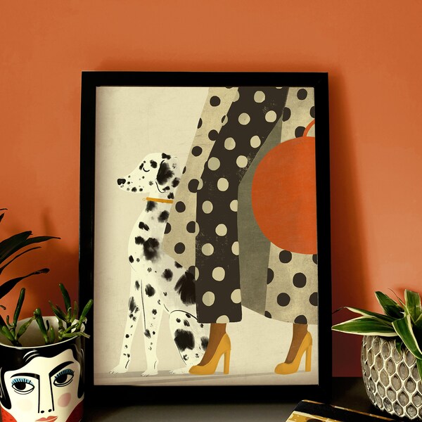 Dalmatian Print - Etsy