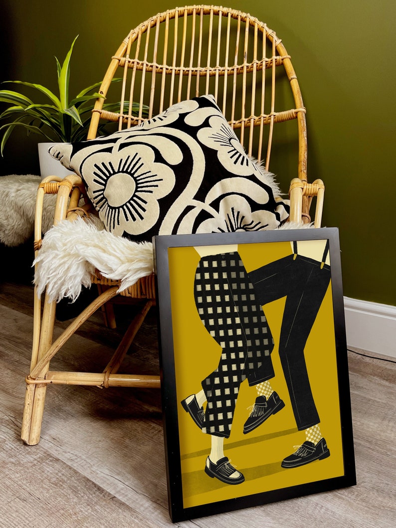 Ska A3 Illustration Print - Etsy