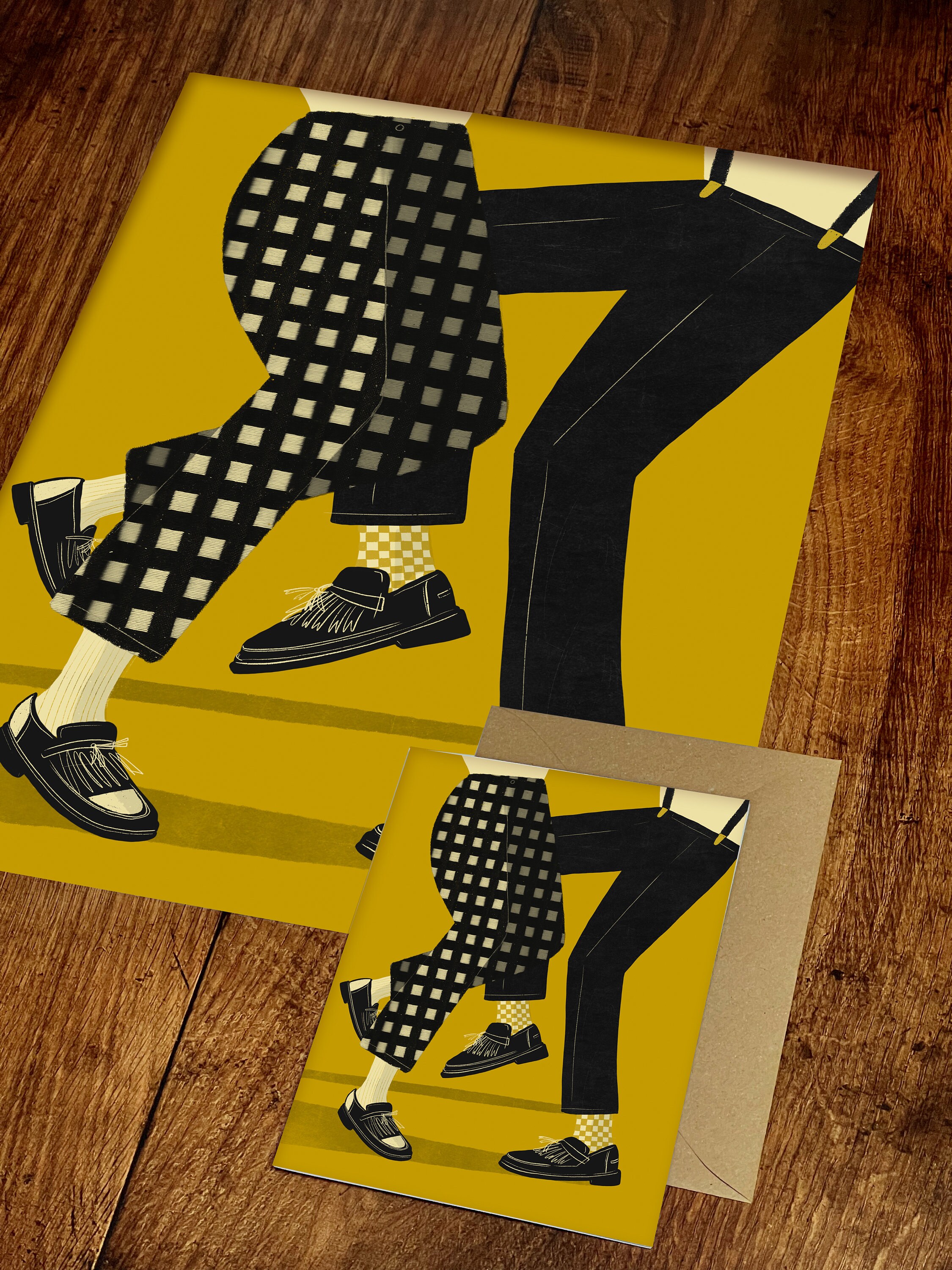 Ska A3 Illustration Print - Etsy