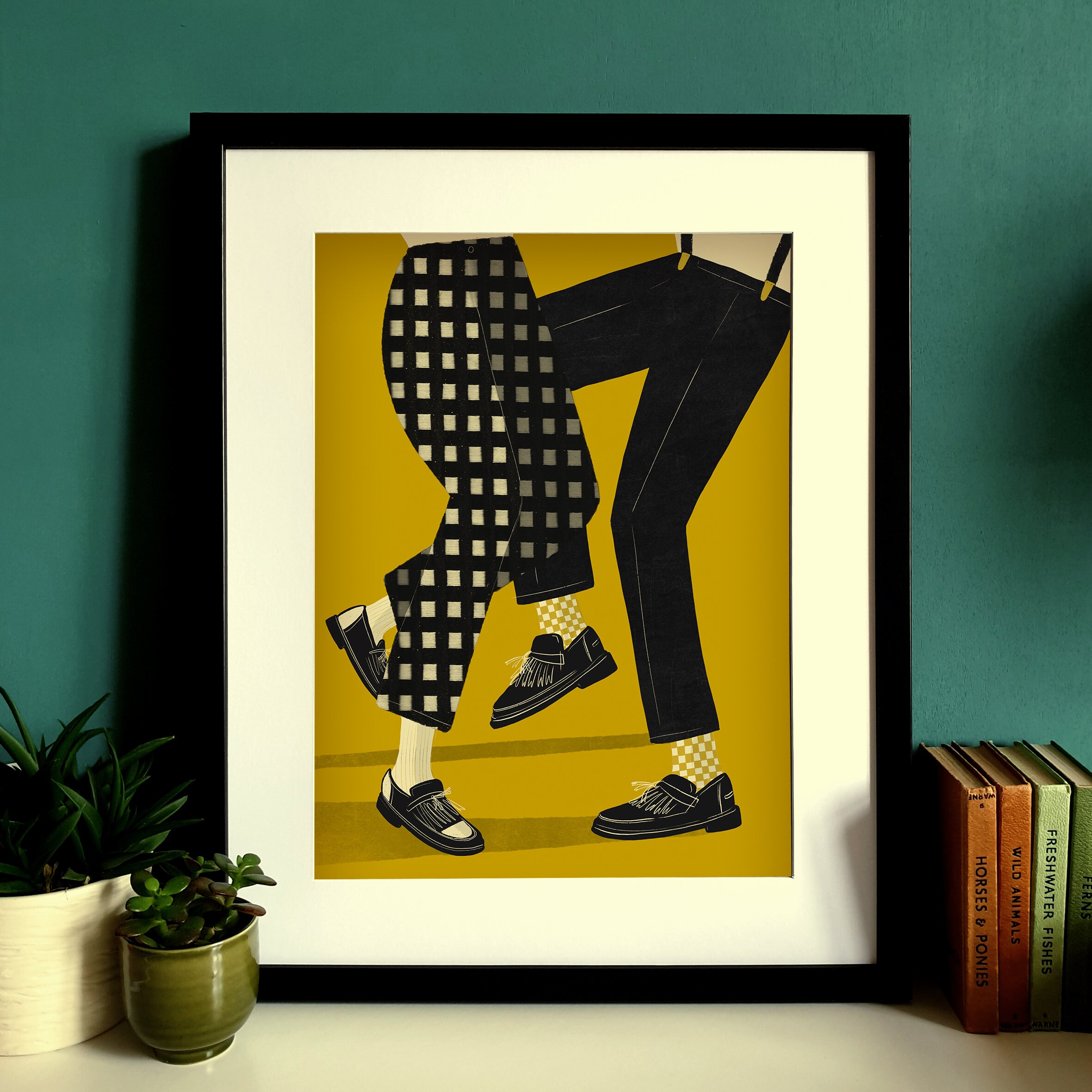 Ska A3 Illustration Print - Etsy UK