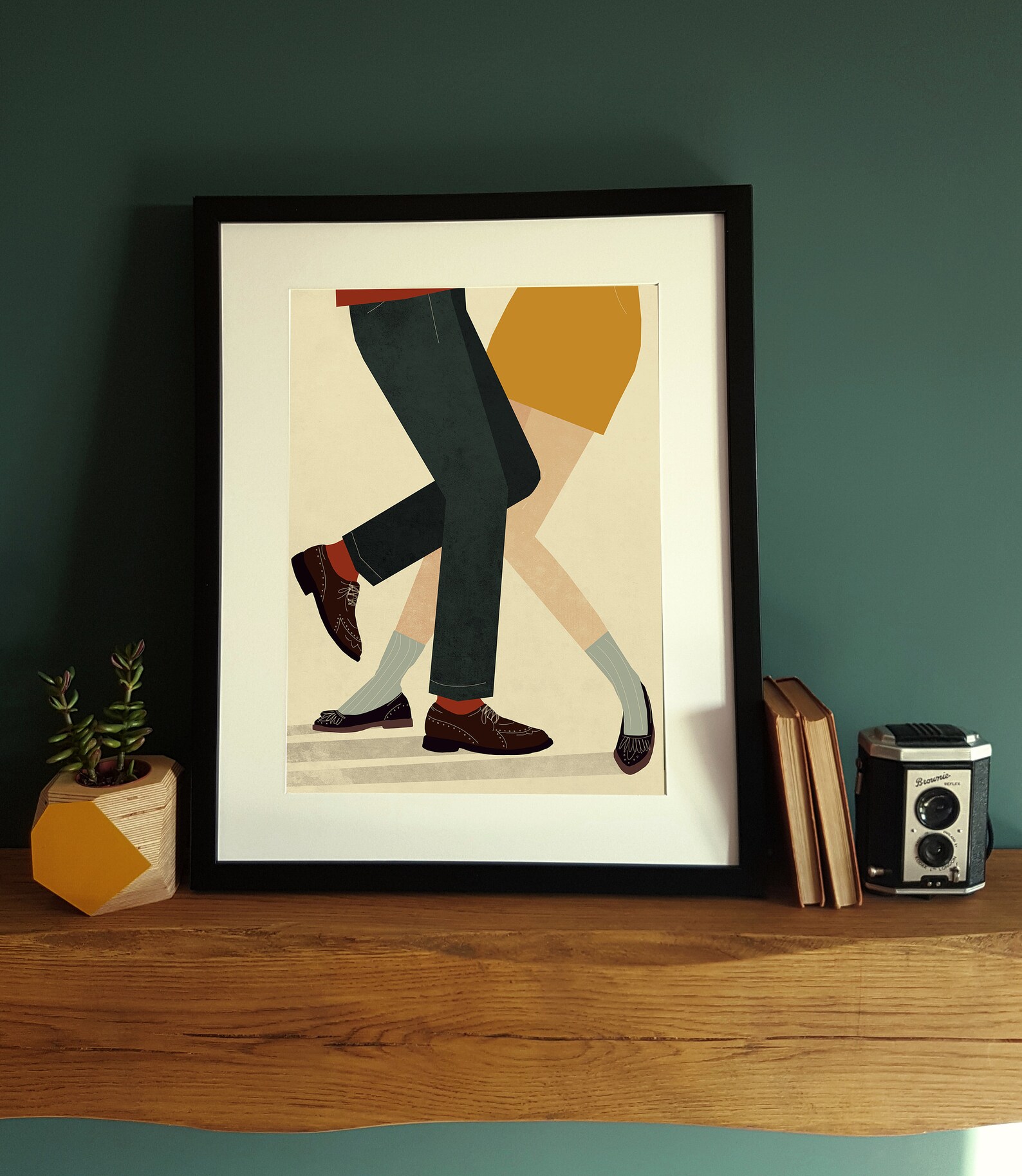 Northern Soul Dancing Couple Illustration Print A3 A2 A1 - Etsy