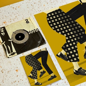 Ska A3 Illustration Print - Etsy UK