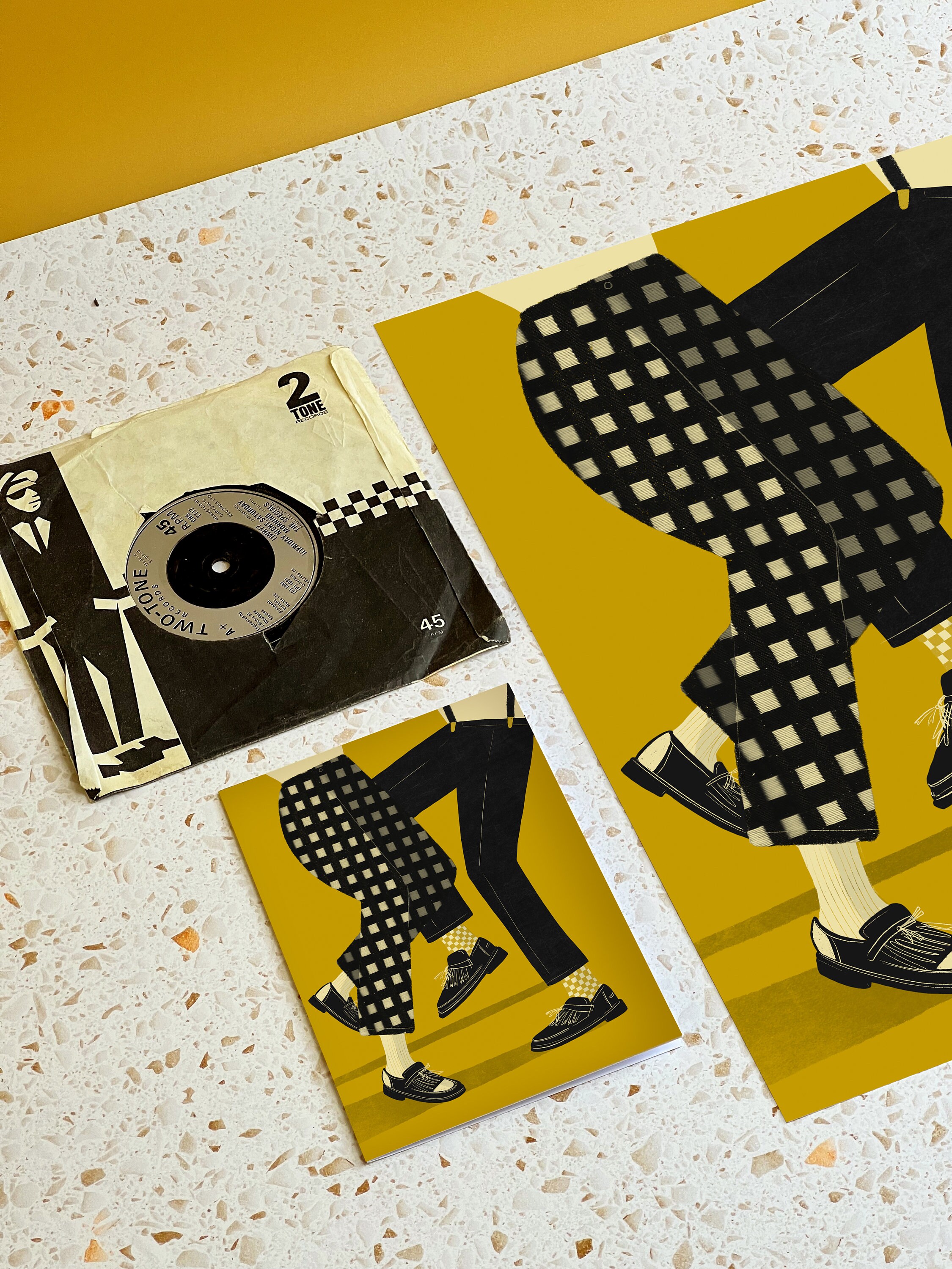 Ska A3 Illustration Print - Etsy