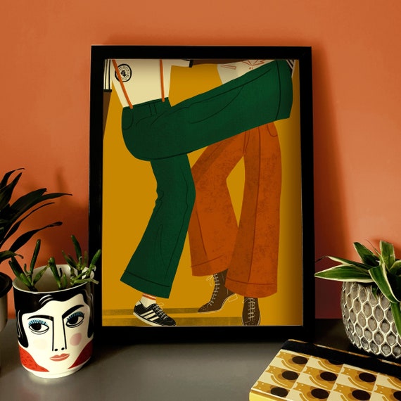 Northern Soul A3 Illustration Print - Etsy UK