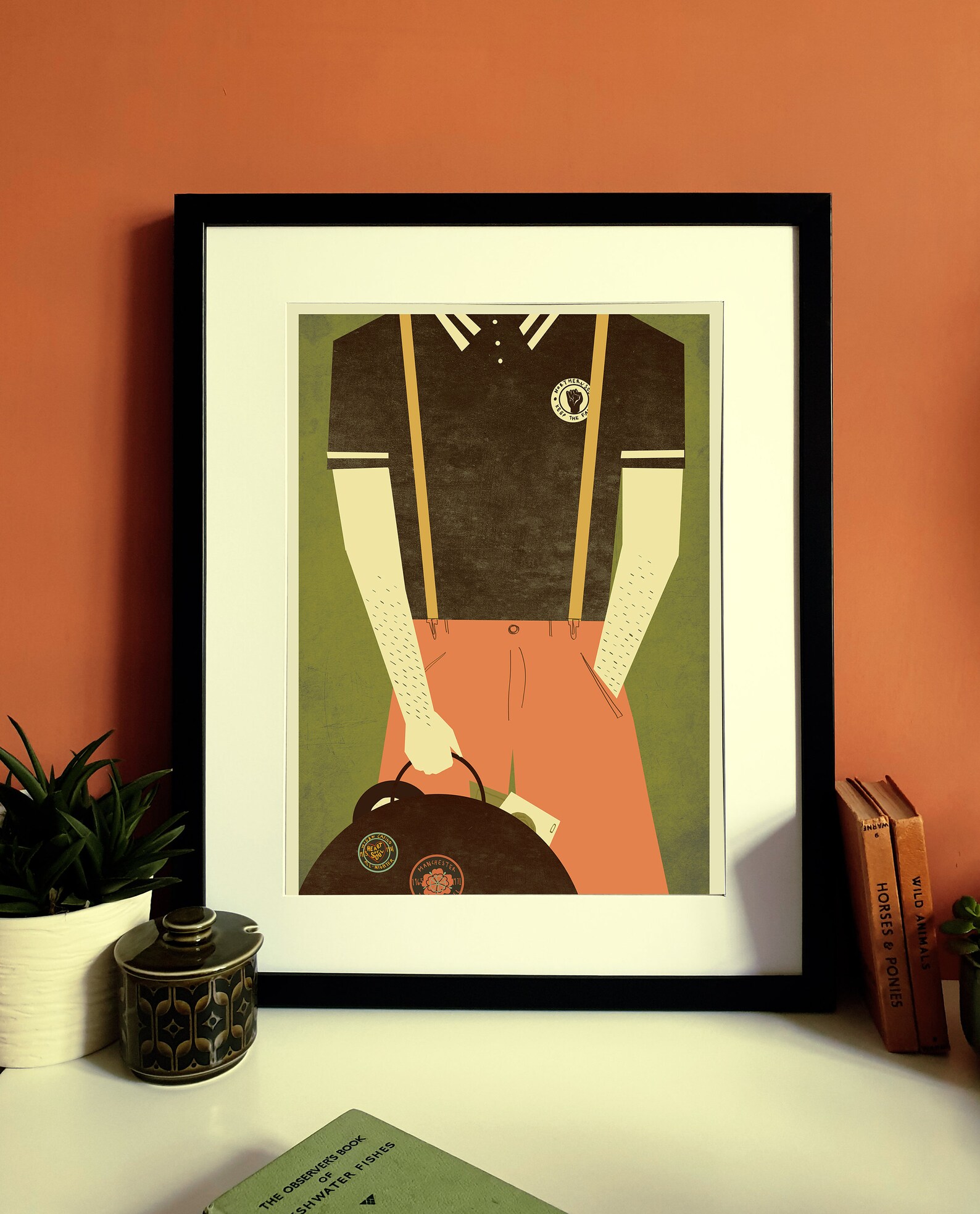 Northern Soul Boy Limited Edition Illustration Print A3 - Etsy