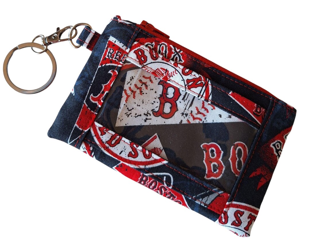 MLB Boston Red Sox Key Fob ID Pouch Lanyard - Etsy