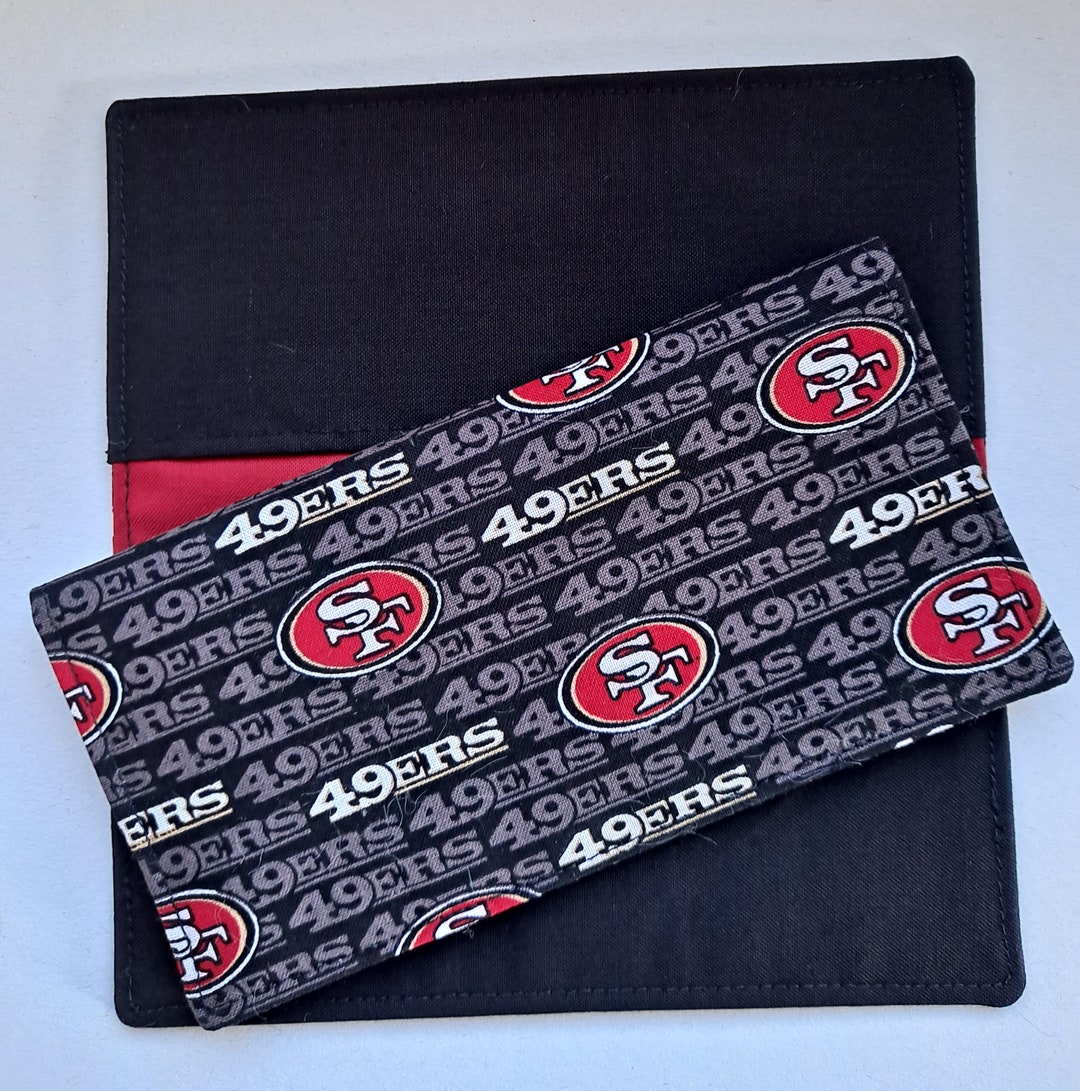 NFL Cotton Fabric Checkbook Cover - Etsy