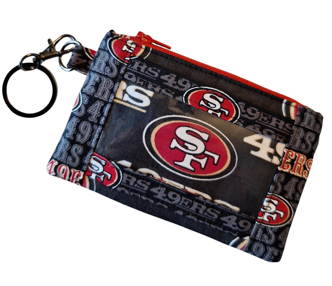 NFL San Francisco 49ers Key Fob ID Pouch Lanyard - Etsy