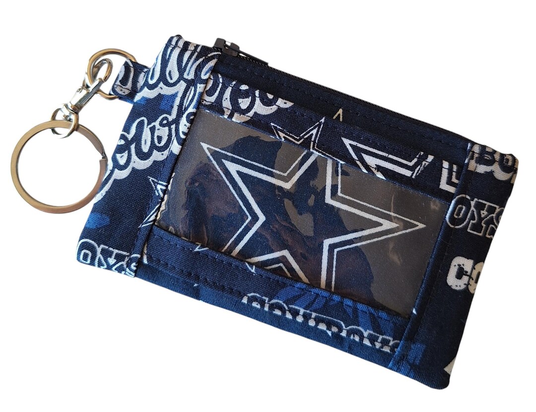 NFL Dallas Cowboys Key Fob ID Pouch Lanyard - Etsy