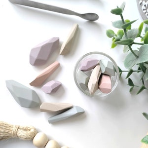 Set of Diffuser Stones- Aroma Stones - Concrete - Rocks - Gems - Cement ...