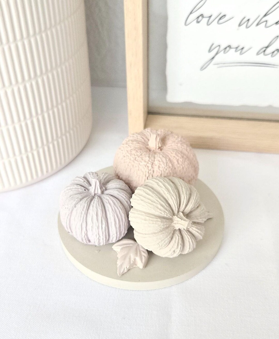 Pumpkins Concrete Diffuser- for Essential Oils - Fragrance Oils- Cute ...