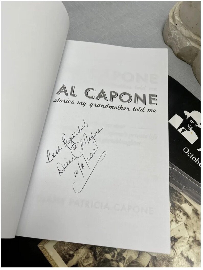 Al & Mae Capone Estate 1925 Diana "boogie" Capone Plaster Gypsum Bust ...