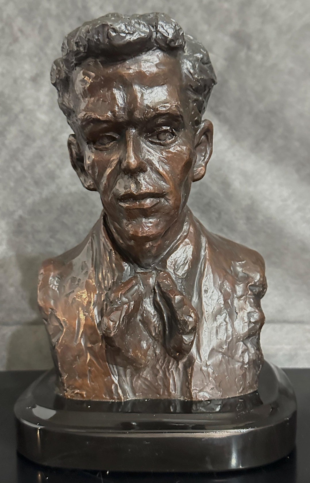 Frank Sinatra Bronze Bust Gifted to Steve Lawrence & Eydie Gorme Marble ...