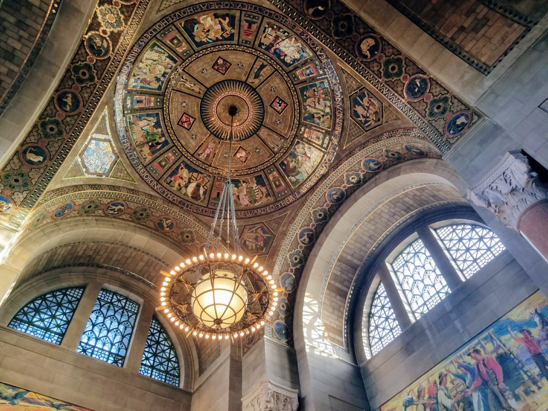 Instant Download, Nebraska State Capitol, North Rotunda, Lincoln ...