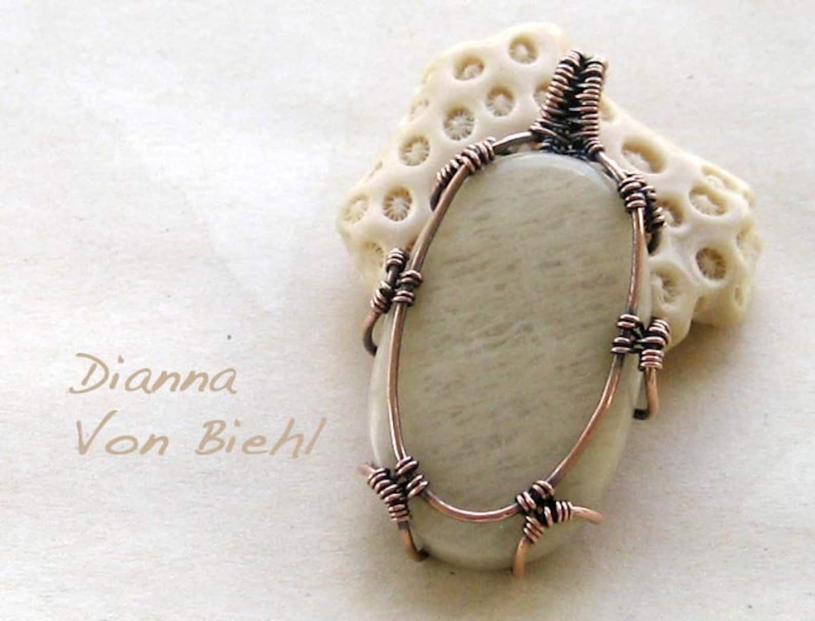 TUTORIAL - Hug Pendant - Wire Wrapping - Jewelry Pattern - Oval ...