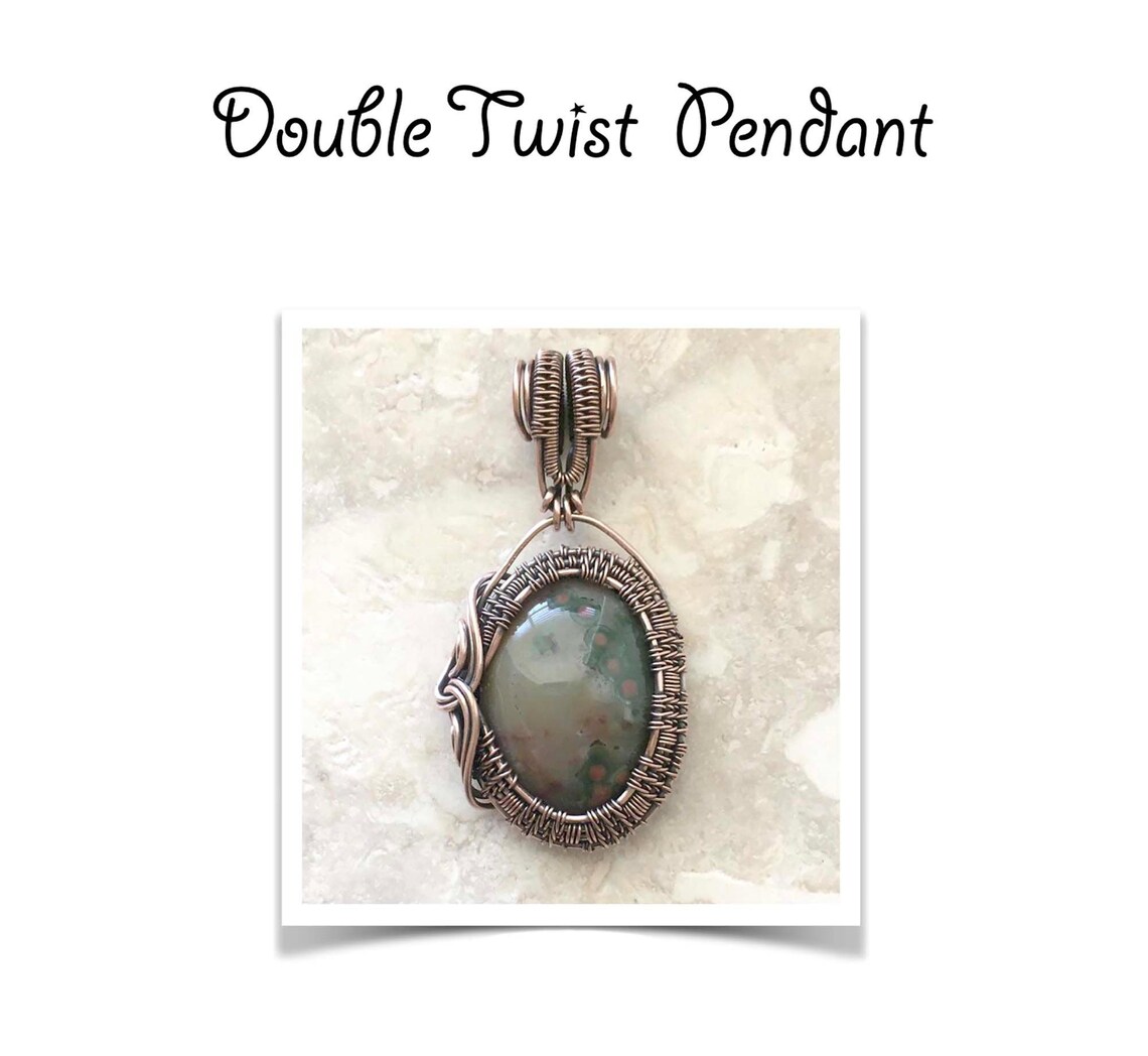 Double Twist Pendant Tutorial - Etsy