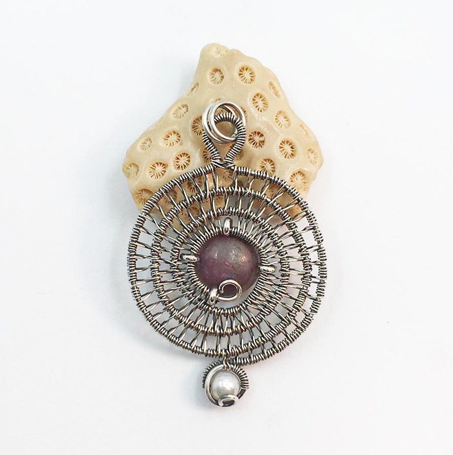 Woven Spiral Cabochon Pendant Tutorial - Etsy