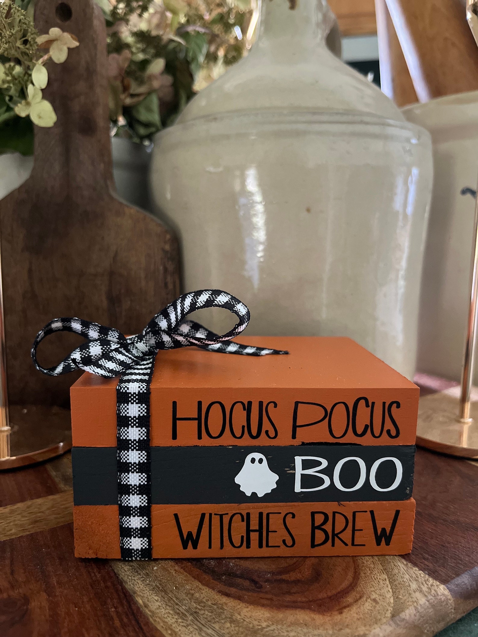 Book Stacks Wooden Book Stack Fall Book Stack Fall Shelf Decor Tired ...