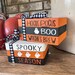 Book Stacks Wooden Book Stack Fall Book Stack Fall Shelf Decor Tired ...