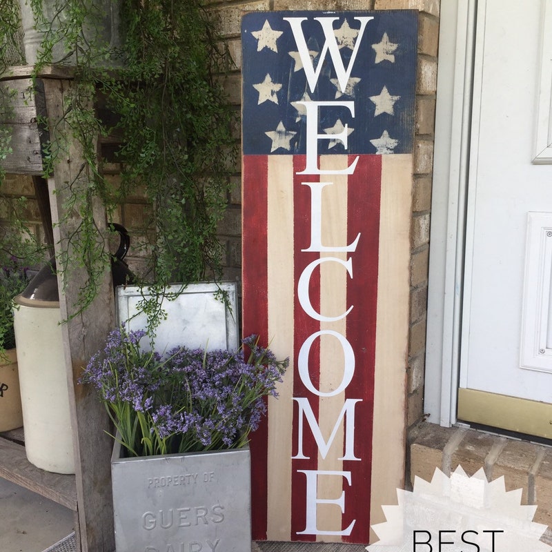 Americana Porch Signs - Etsy