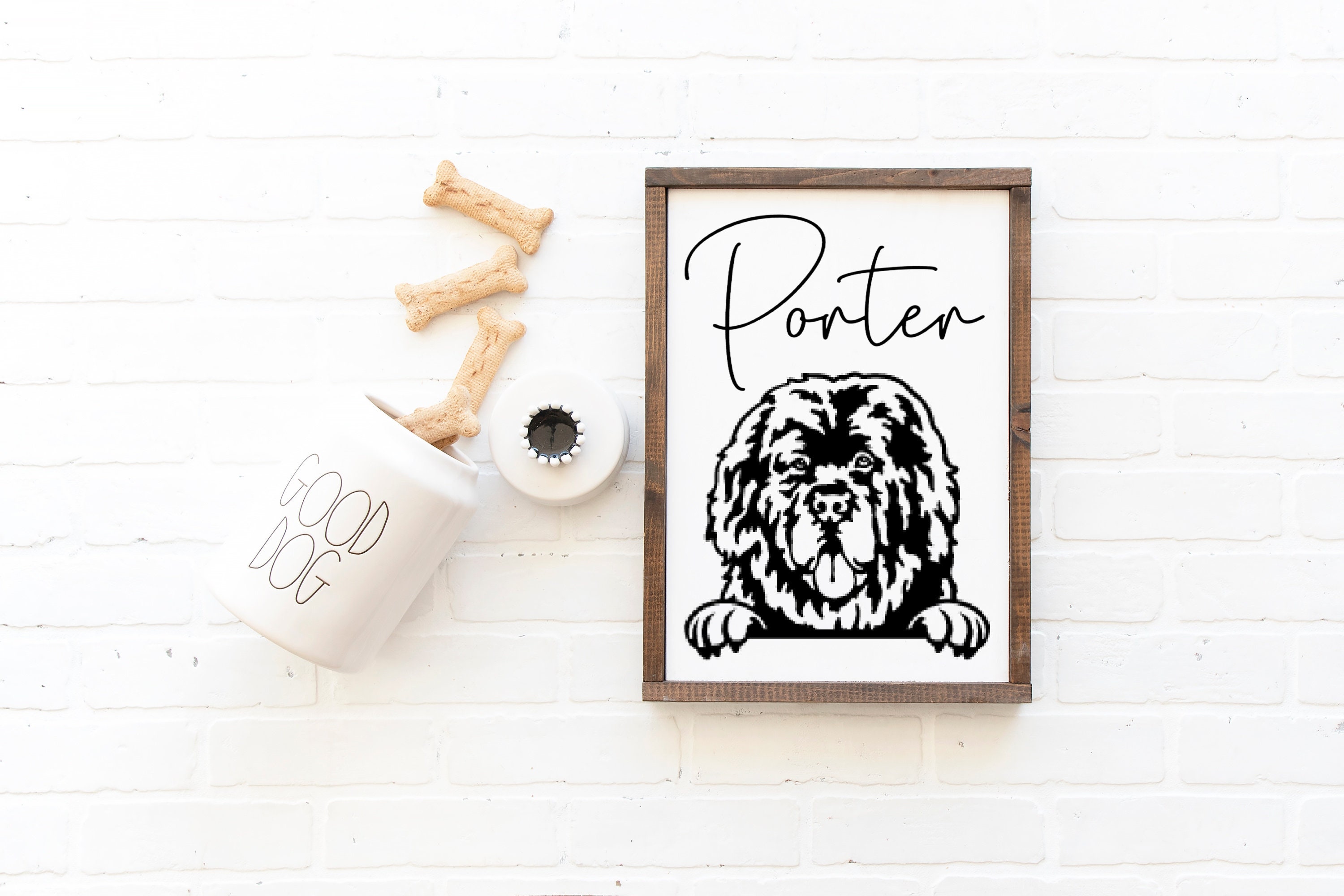 Personalized Dog Signs Dog Sign Farmhouse Sign Pet Sign Pet Name Sign ...