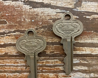 Antique Russwin Keys - Etsy
