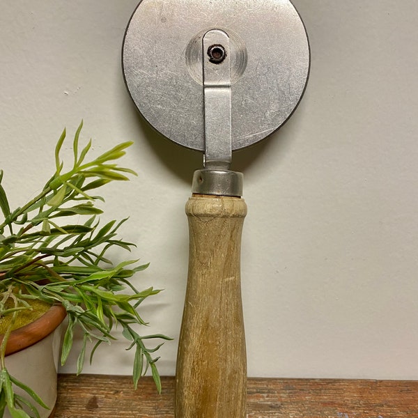 Wooden Pizza Cutter - Etsy