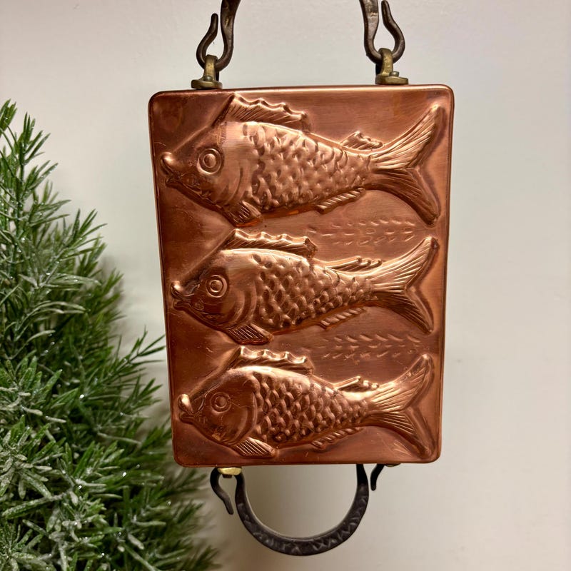 Copper Fish Mold - Etsy