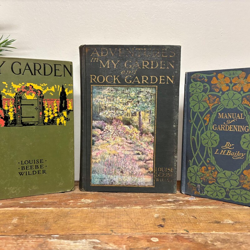 Vintage Garden Book - Etsy