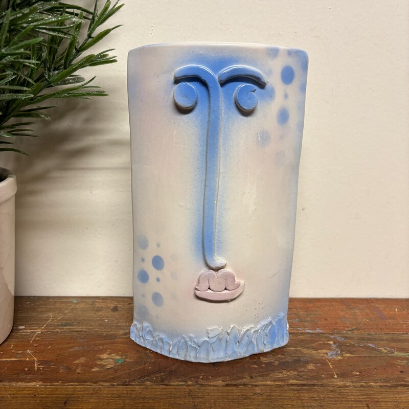 Abstract Face Vase - Etsy