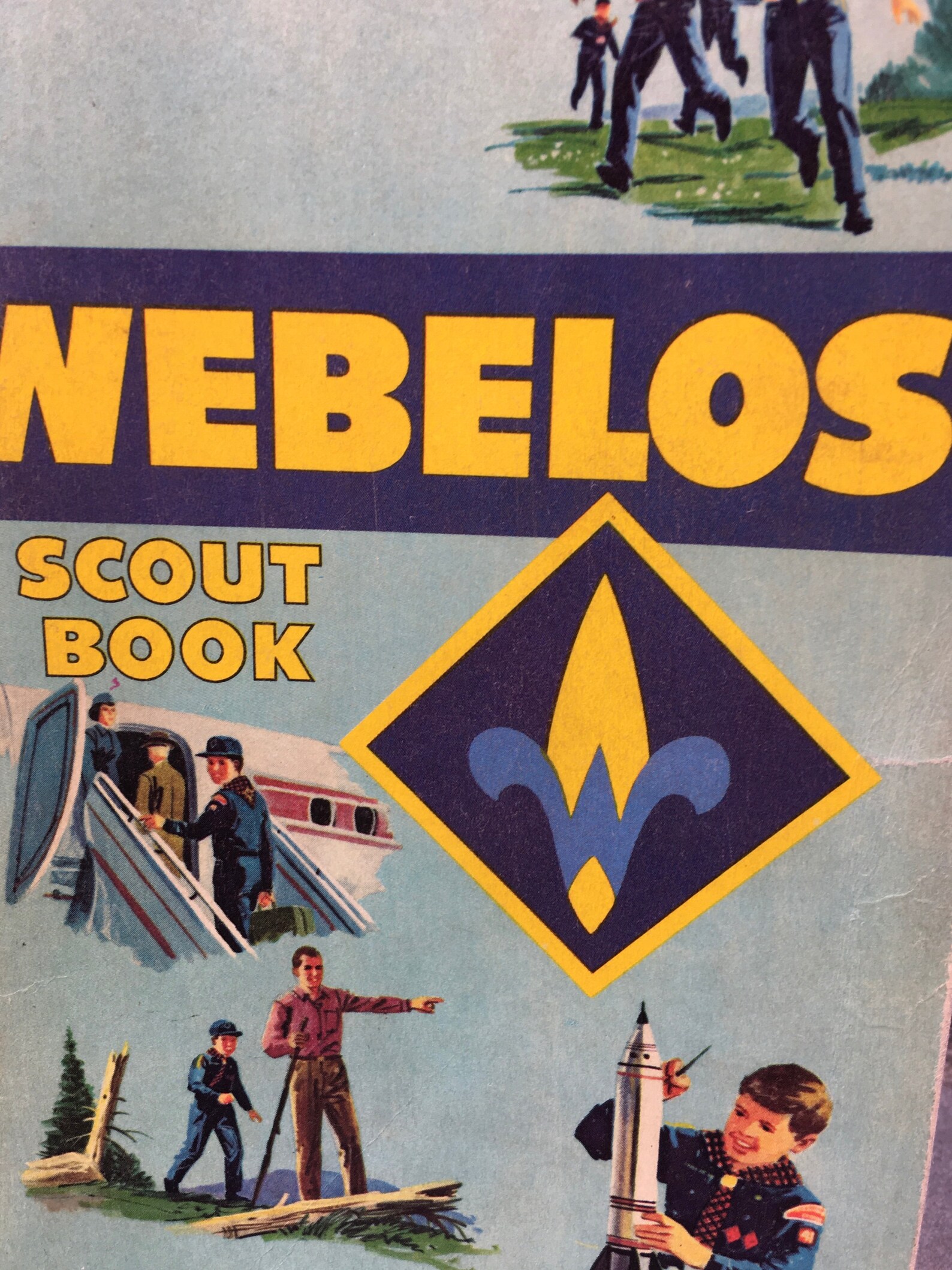 Vintage Webelos Boy Scout Book... Green. Old. Retro. Manual. - Etsy