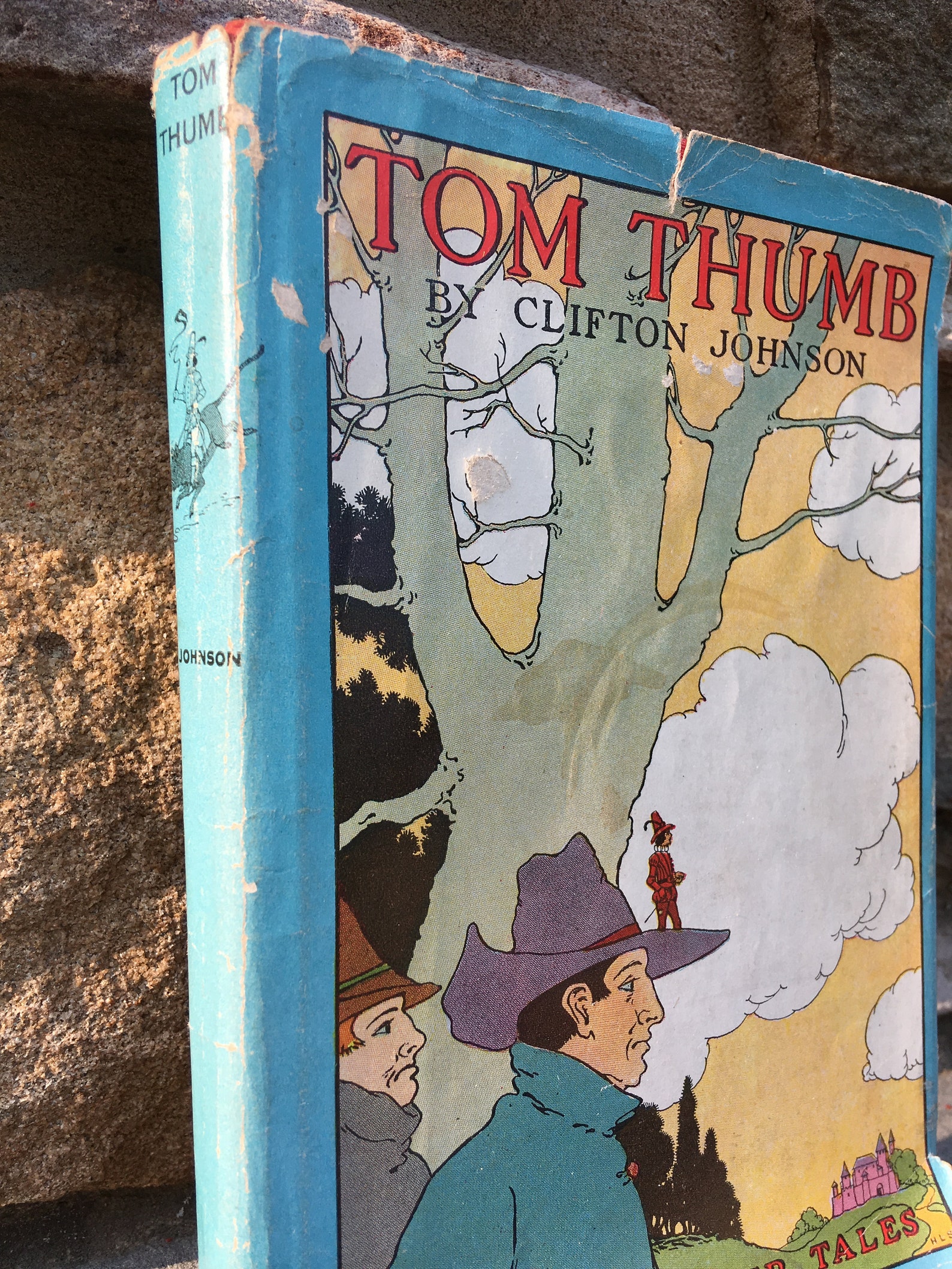 Vintage Tom Thumb Book...hardcover. Dust Jacket. Clifton Johnson ...