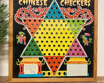 Chess/checker Board Oak Frame - Etsy