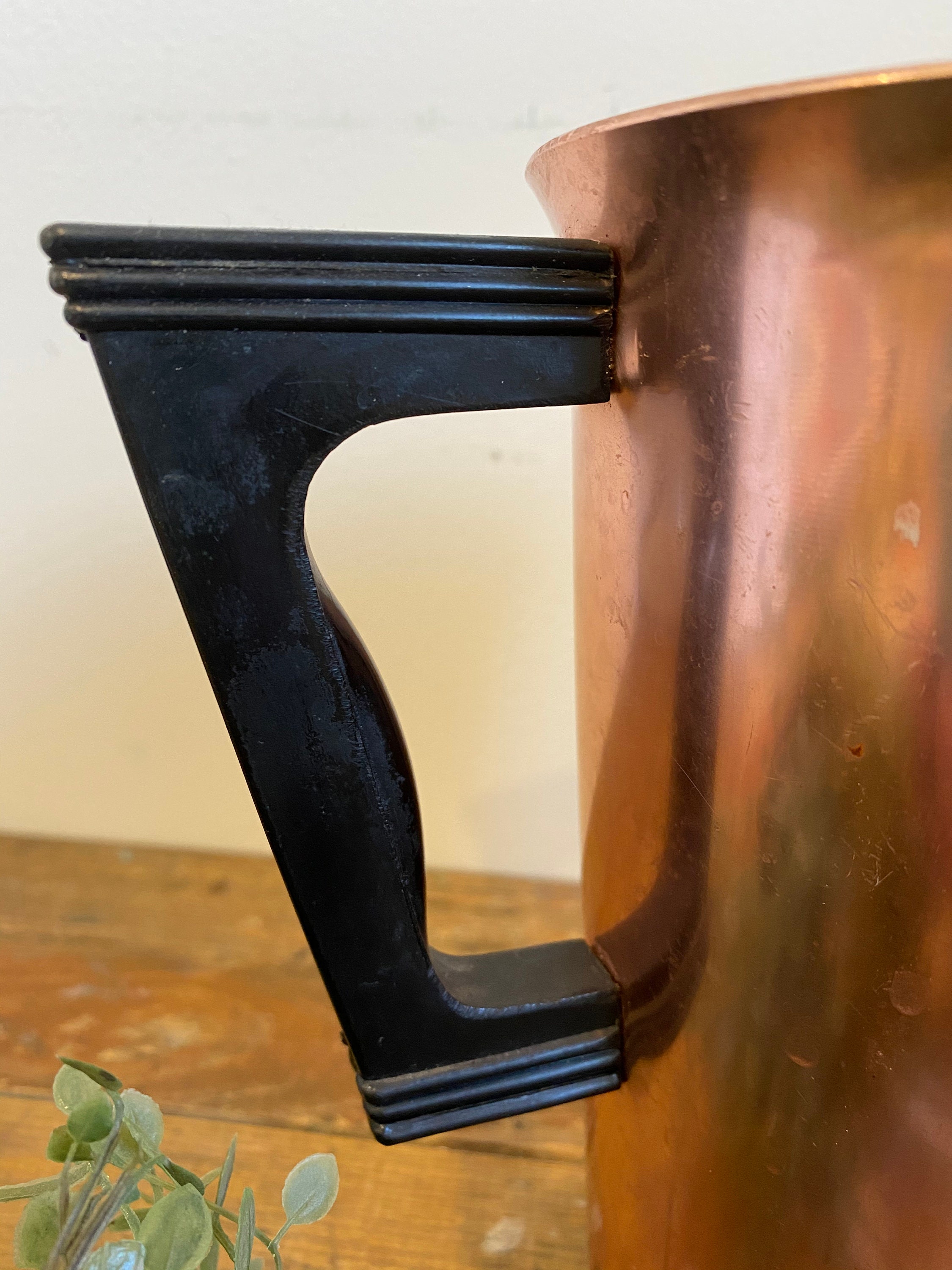 Vintage Pink Color Craft Pitcher...old. Retro. Metallic. | Etsy