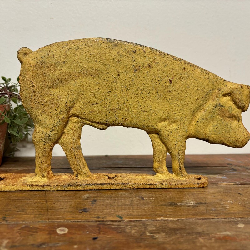 Cast Iron Pigs - Etsy