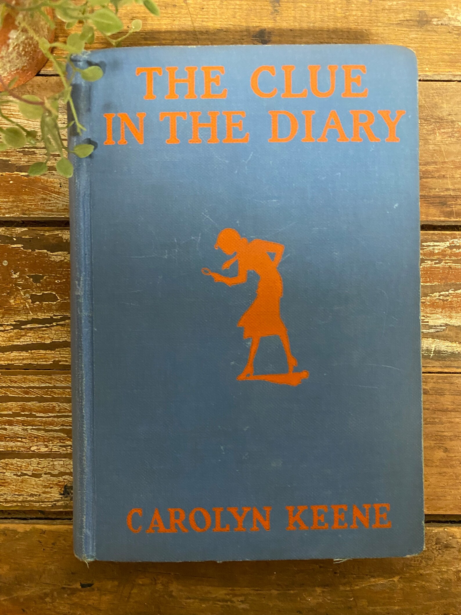 Vintage Nancy Drew Hardcover: the Clue in the Diary, 1932 Edition - Etsy