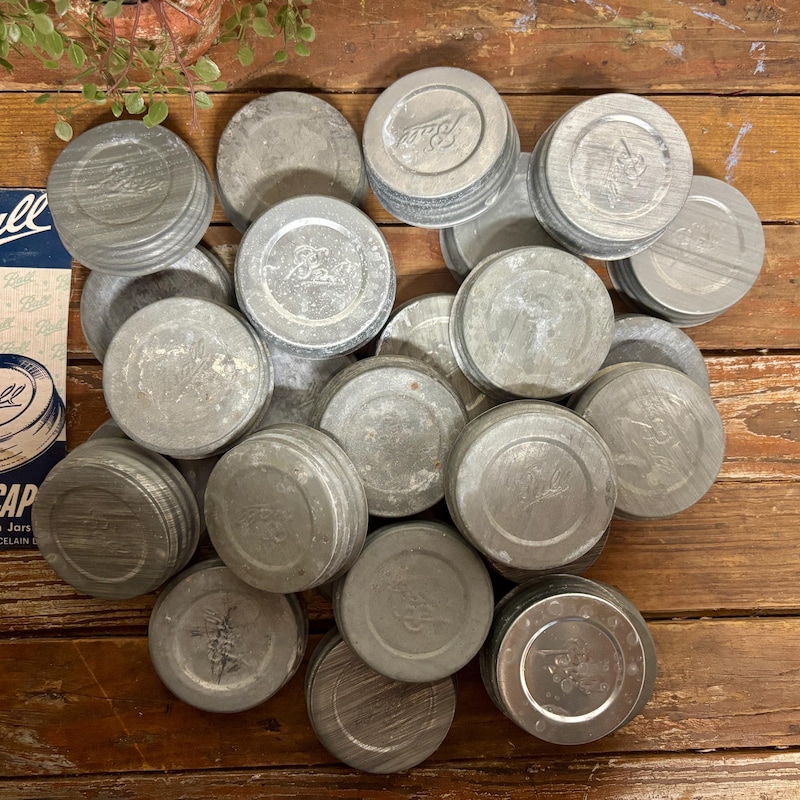 Ball Zinc Lid - Etsy