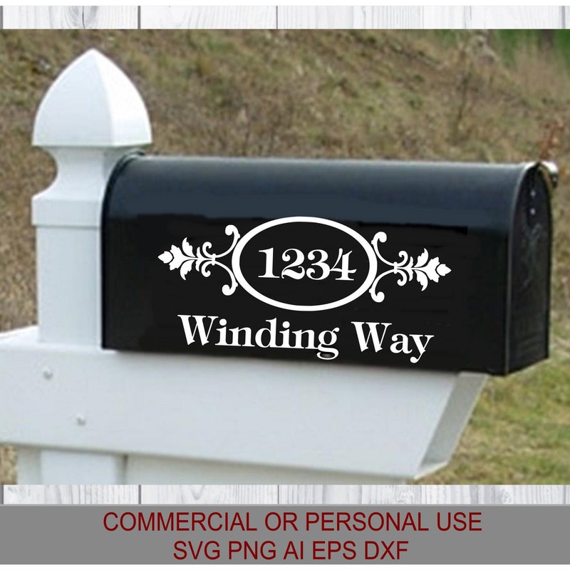 Mailbox Decal - Etsy