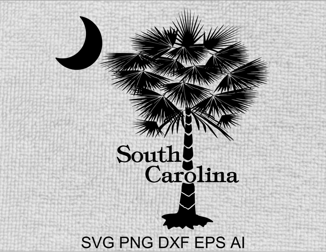 South Carolina Decal SVG Digital Download Files Are Compatible With All ...