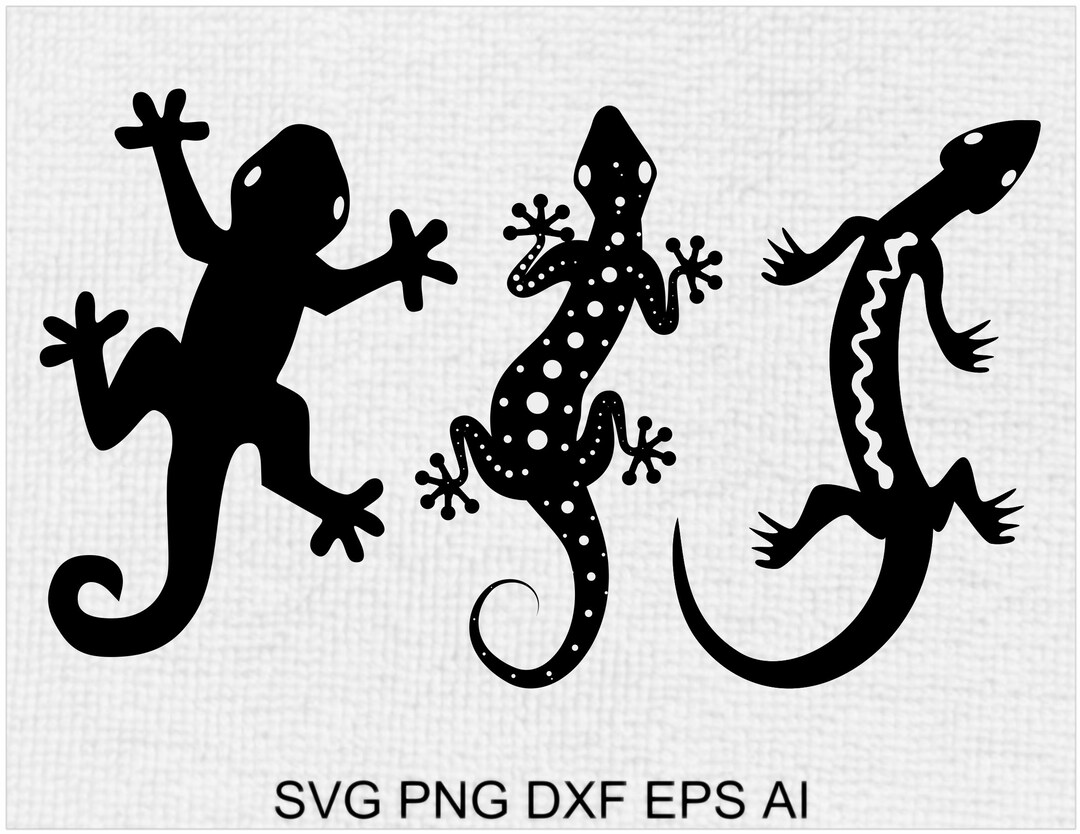 Lizard Decal SVG Digital Download Files Are Compatible With All Vinyl ...