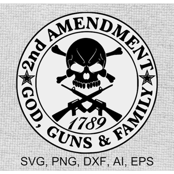 Laser Cut 2nd Amendment Files - Etsy