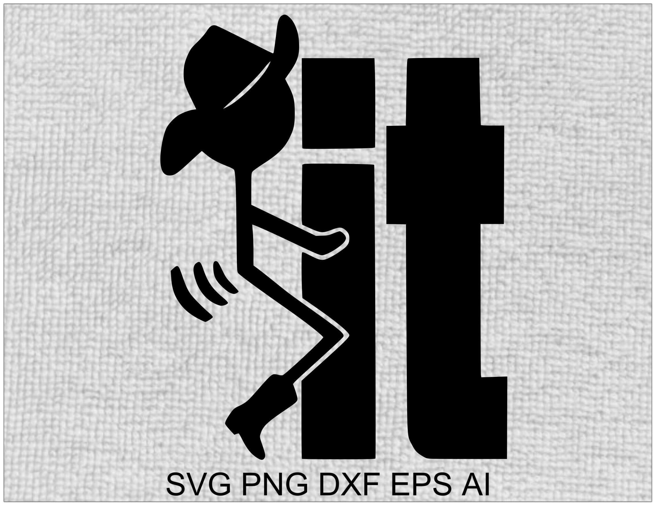 Cowboy F-it Decal SVG Digital Download Files Are Compatible - Etsy Canada