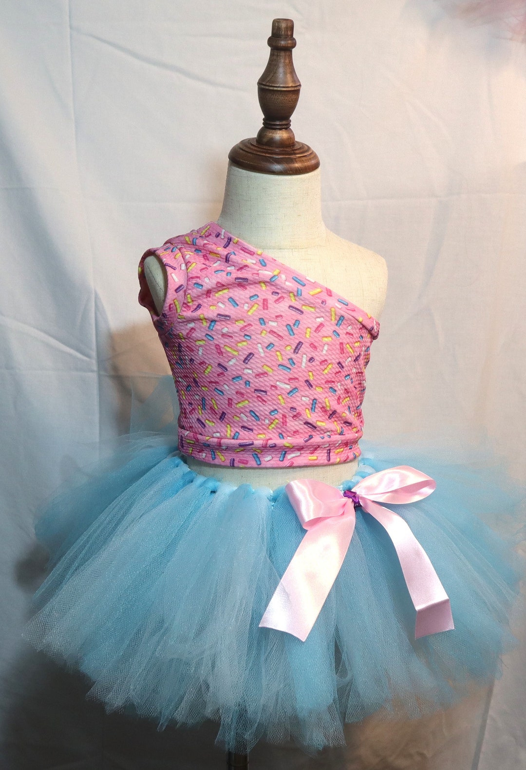 Tutu and Cold Shoulder Set/ One Shoulder/ Party Tutu, Birthday Tutu ...