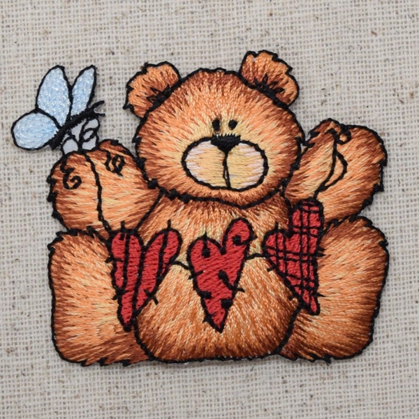 Teddy Bear Iron On - Etsy