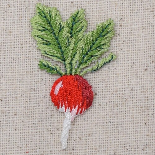 Turnip Radish Garden Vegetable Embroidered Patch Iron - Etsy