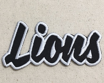 Mustangs Color Choice Mascot Team Name Words Iron on Applique ...