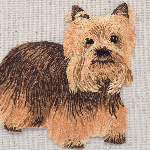 Yorkie Applique Patch Yorkshire Terrier Teacup Dog Puppy - Etsy