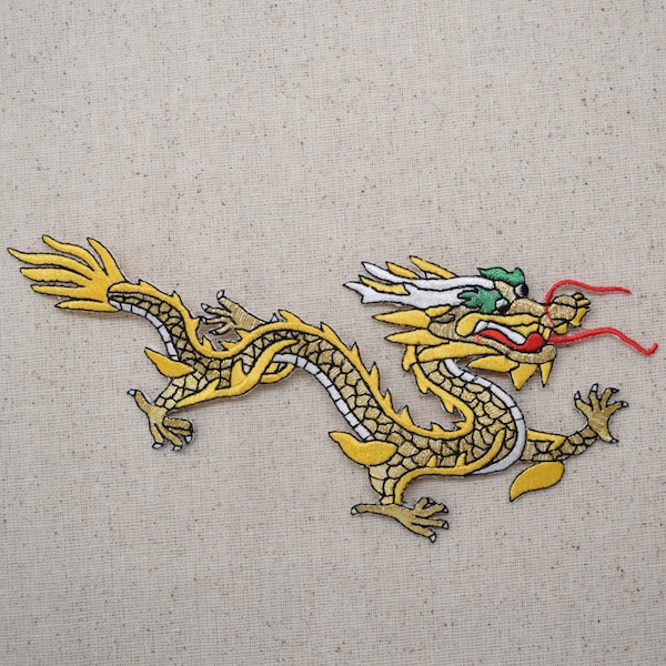 Embroidered Dragon - Etsy